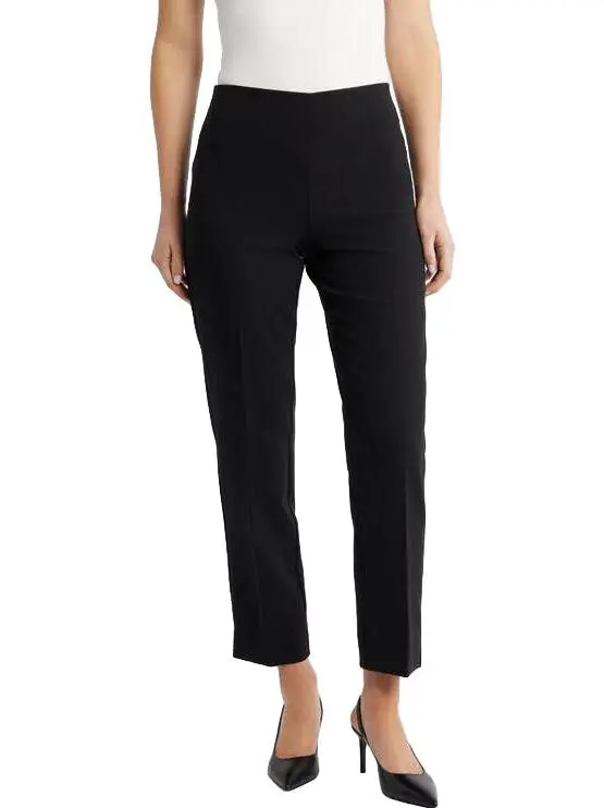 Anne Klein Hollywood Waist Ankle Pull-on Pants - Anne Black