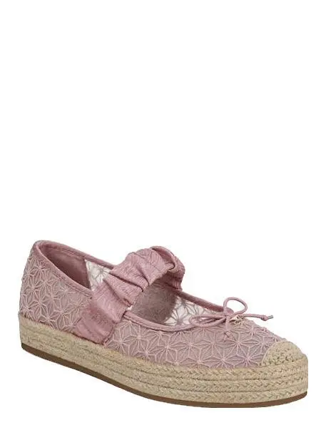 CIRCUS NY BY SAM EDELMAN Lillie Mesh Platform Espadrille - Rosette Blush