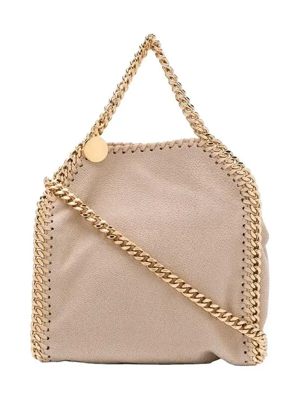 Stella McCartney Falabella Tiny Crossbody Bag - Beige
