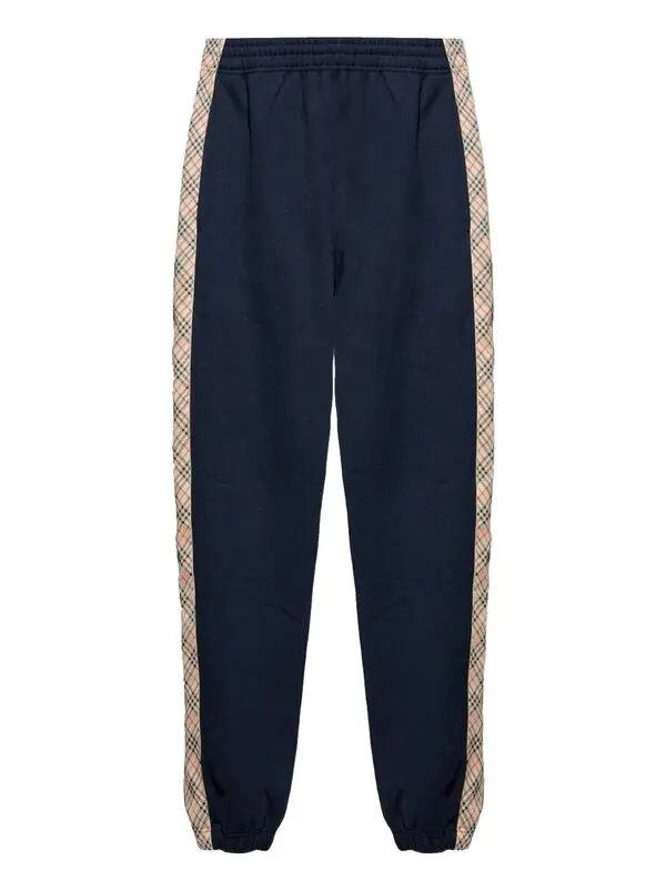 Burberry Cotton Sweatpants - Blue