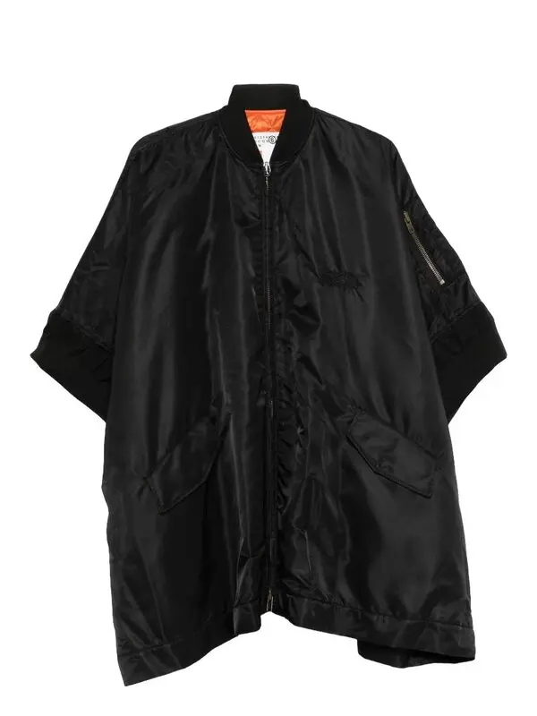 MAISON MARGIELA Nylon Cape - Black