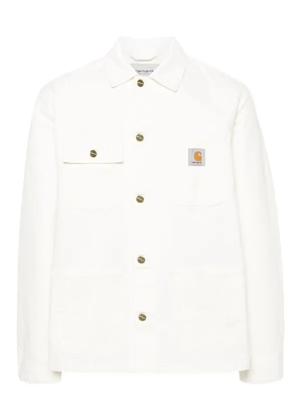 Carhartt Work In Progress Organic Cotton Overshirt - White