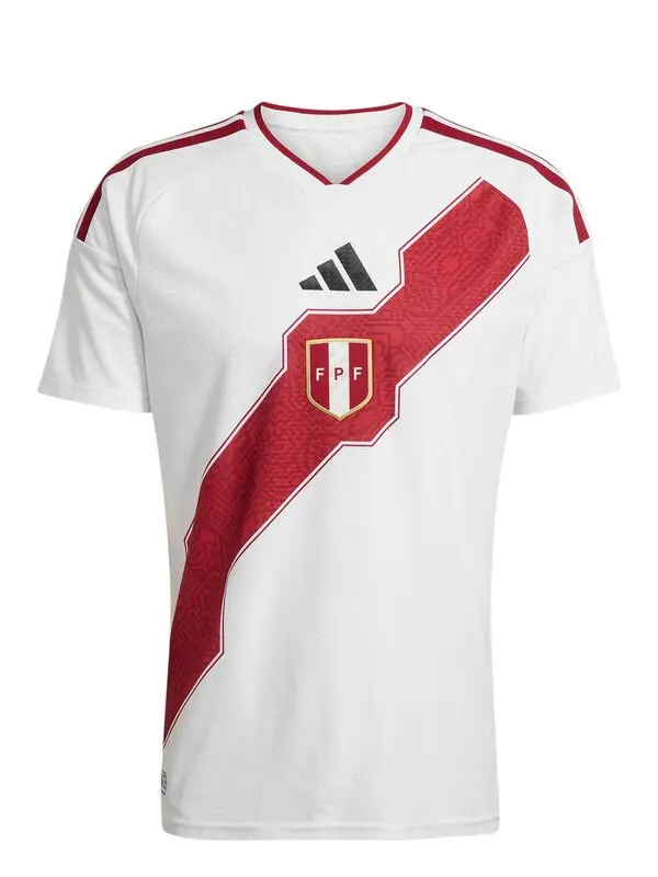 Adidas Peru 26 Home Authentic Jersey - White