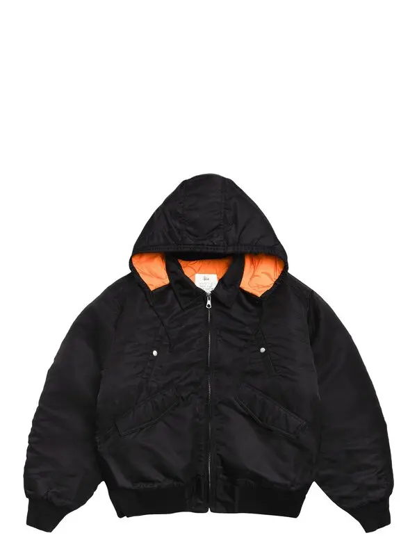 StÜssy Flight Bomber - Black