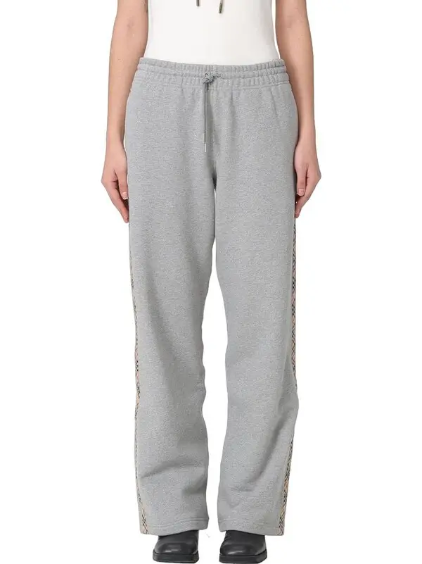 Burberry Sweatpants With Monogram Detail - Grey