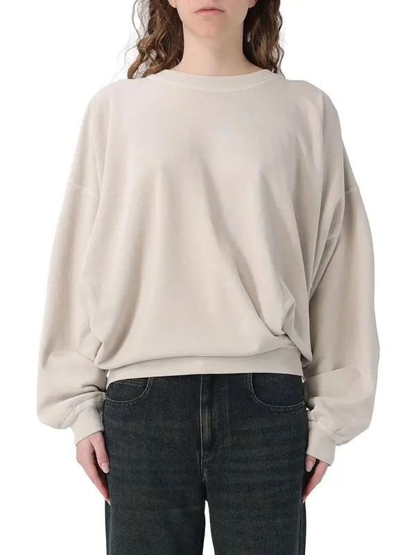 Isabel Marant Long Sleeve Sweatshirt - Beige