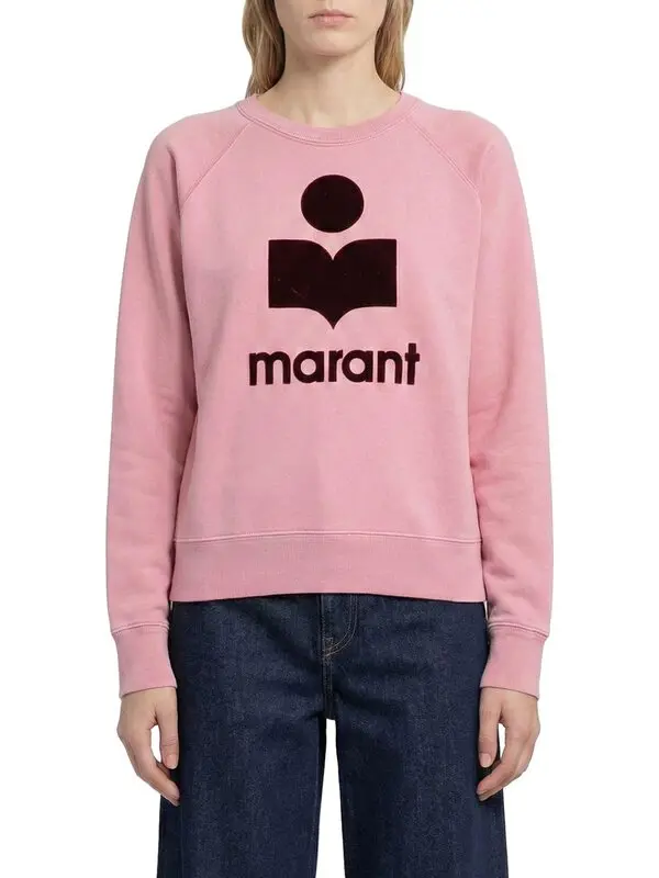 Isabel Marant Long Sleeve Sweatshirt - Pink