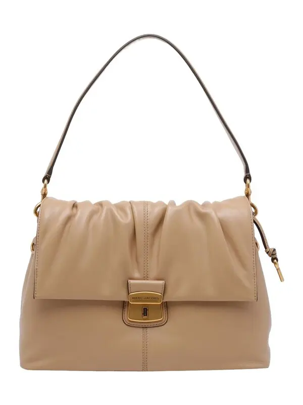 Marc Jacobs The Cristina Shoulder Bag In Lamb Leather - Camel