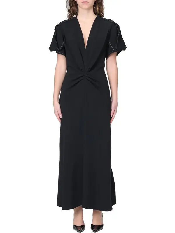 Victoria Beckham Midi Dress - Black