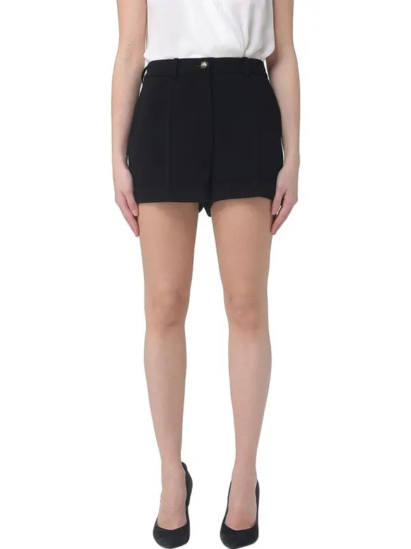 Elisabetta Franchi Cuffed Tailored Shorts - Black