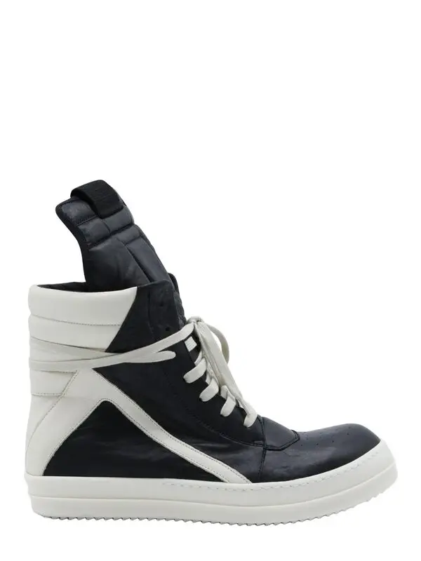 Rick Owens High Top Sneakers - Black