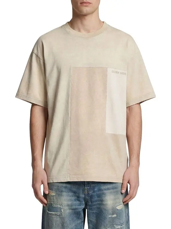 GOLDEN GOOSE T-shirt - Yellow Cream