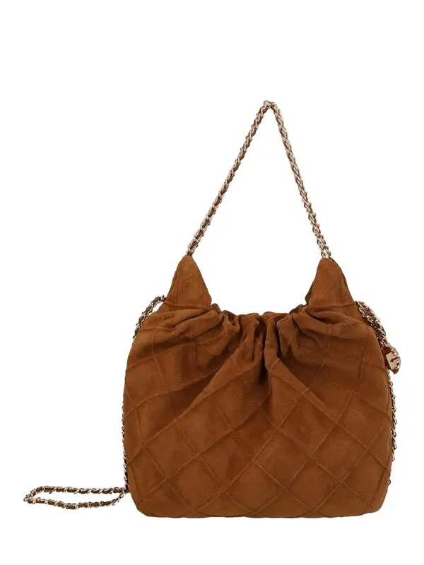 Tory Burch Shoulder Bag With Chain Strap - Brown