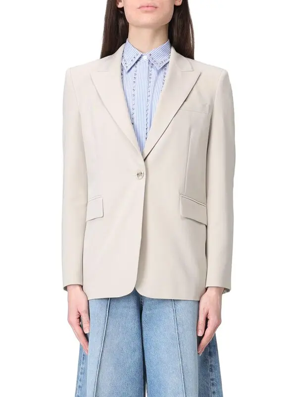 Pinko Single-breasted Blazer - Grey