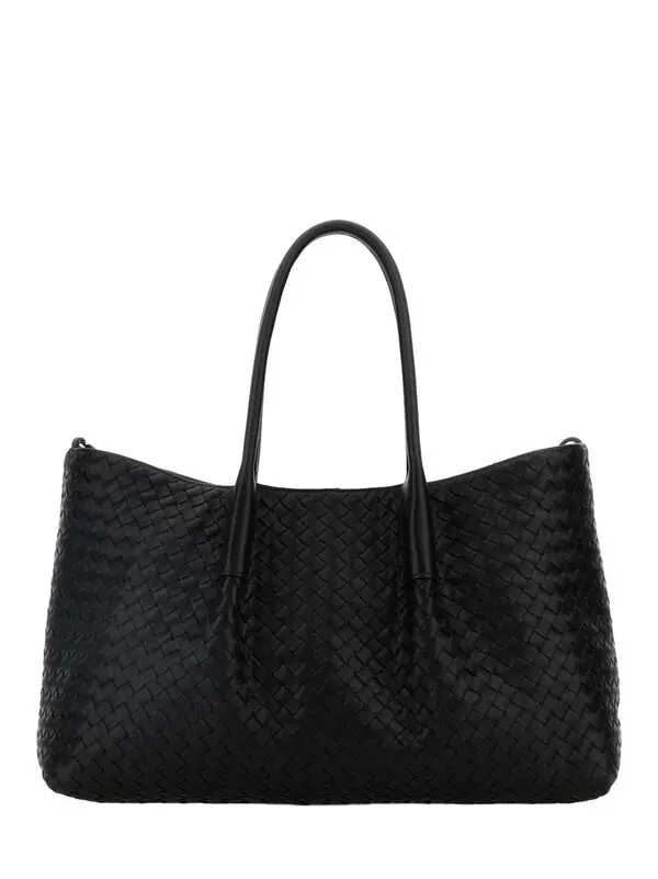 Bottega Veneta Woven Tote Bag - Black