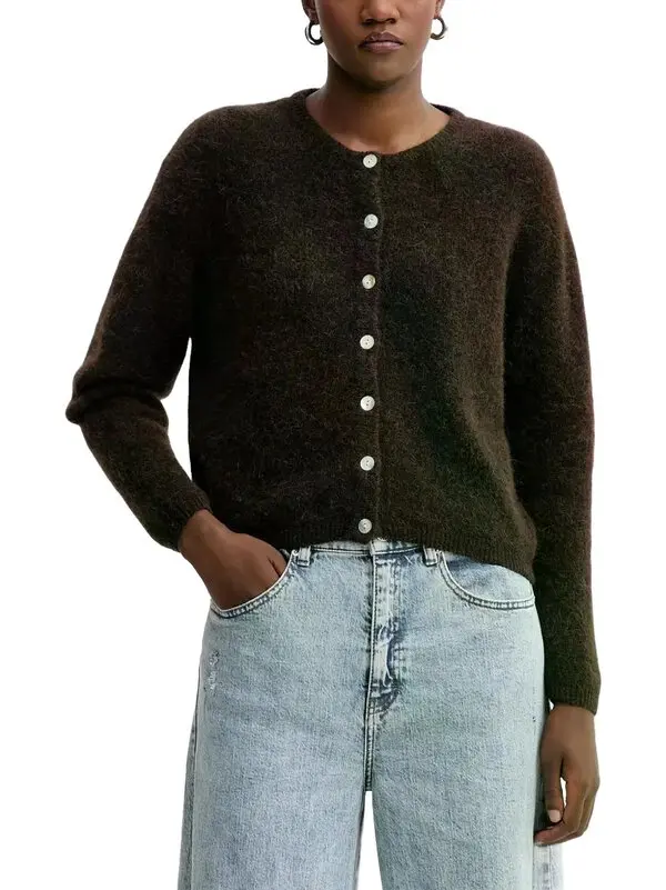American Vintage Vitow Buttoned Cardigan - Brown