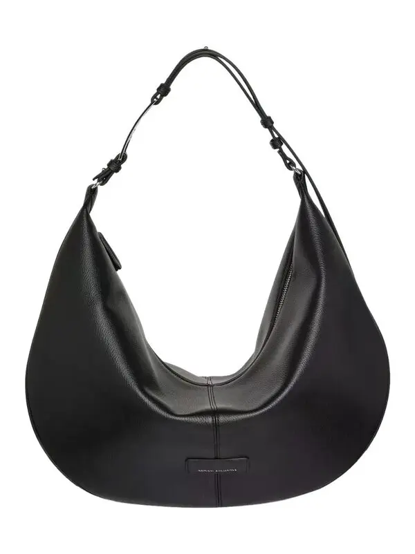 Armani Exchange Logo-detail Shoulder Bag - Black