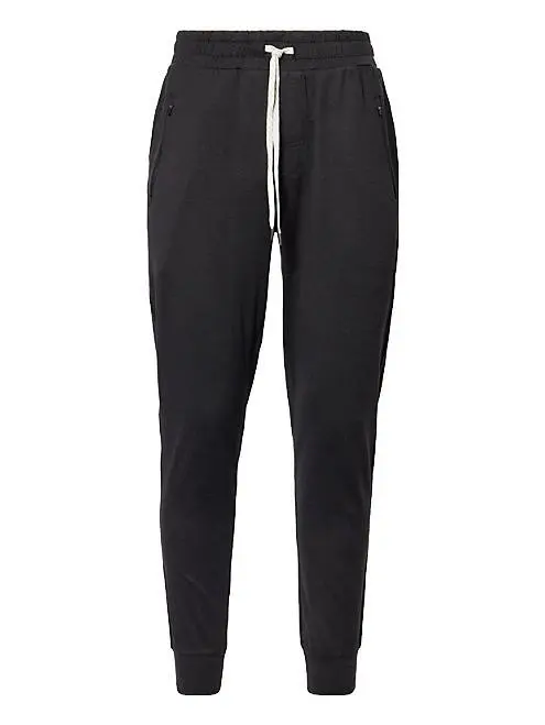 Vuori Ponto Performance 28 Tapered-leg Stretch-woven Jogging Bottoms - Black Heather