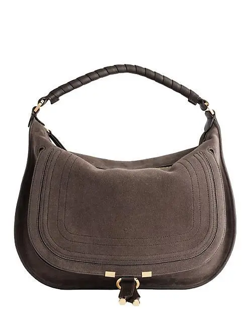Chloé Marcie Large Hobo Bag - Kohl Brown
