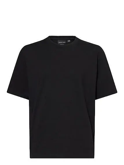 Canada Goose Novo Brand-patch Cotton-jersey T-shirt - Black - Noir