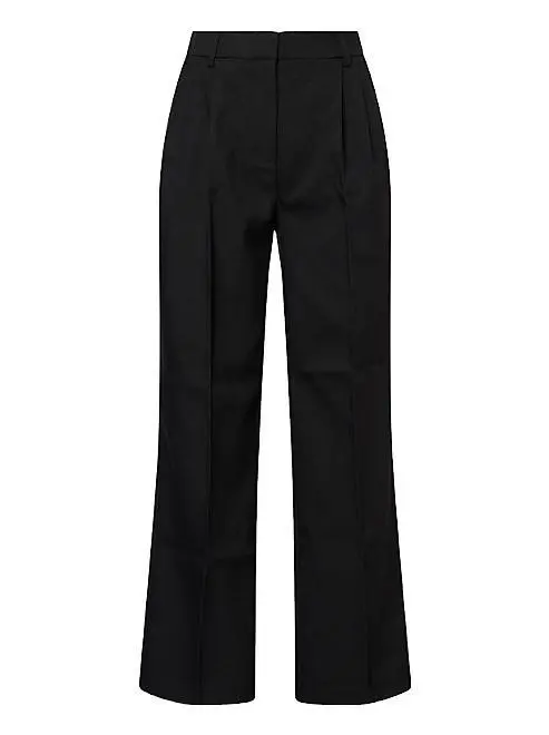 4TH & RECKLESS Wide-leg Woven Trousers - Black
