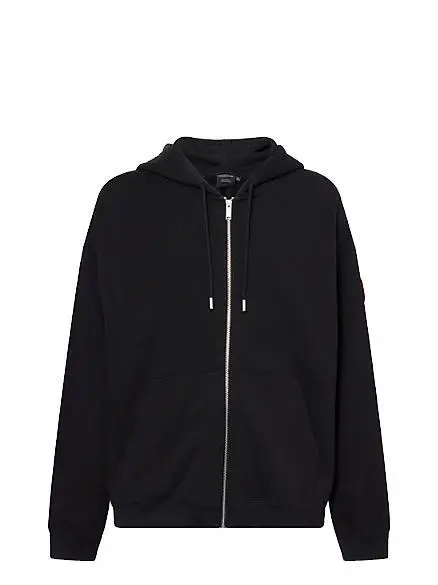 Canada Goose Rove Zip-up Cotton-jersey Hoodie - Black - Noir