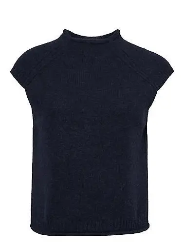 ME+EM Wool-blend Vest - Navy