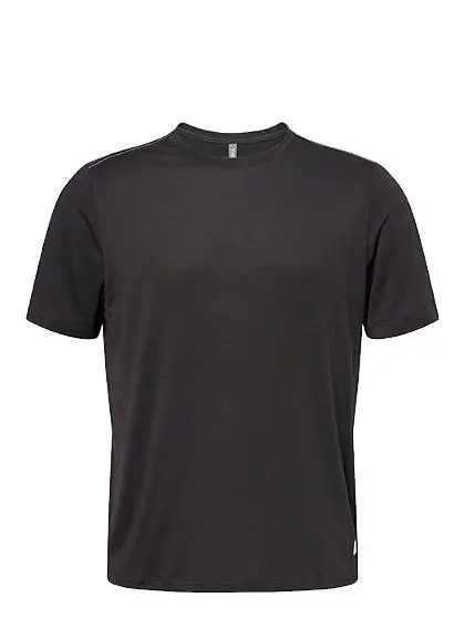 Vuori Current Tech Short-sleeves Stretch-woven T-shirt - Black