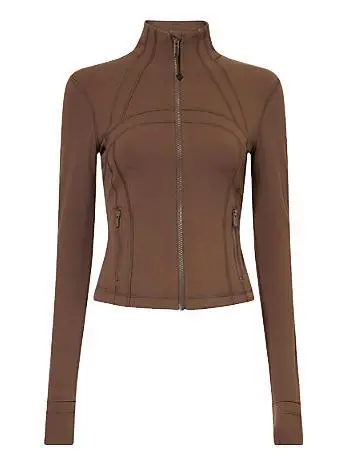 Lululemon Define Nulu Cropped Jacket - Walnut Crunch