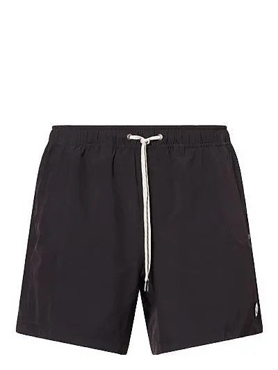Vuori Lined Drawstring Stretch-woven Shorts - Black