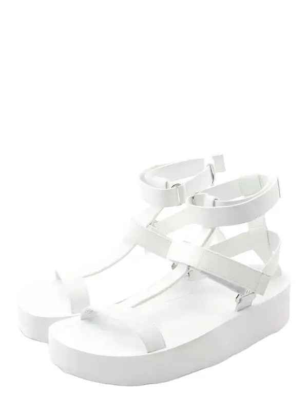 Hermès 2010s Enid Sandals - White