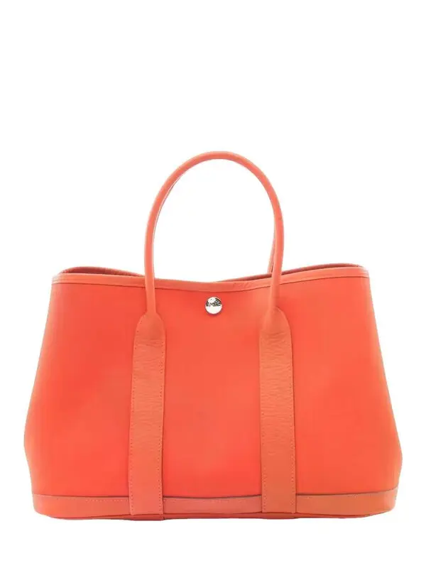 Hermès 2020 Tpm Garden Party Tote Bag - Orange