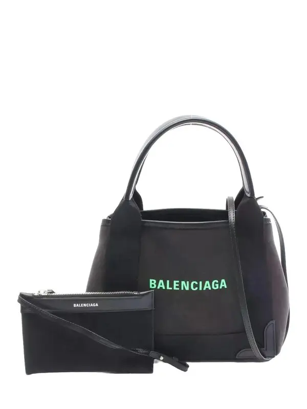 Balenciaga 2000s Xs Hippopotamus Tote Bag - Black