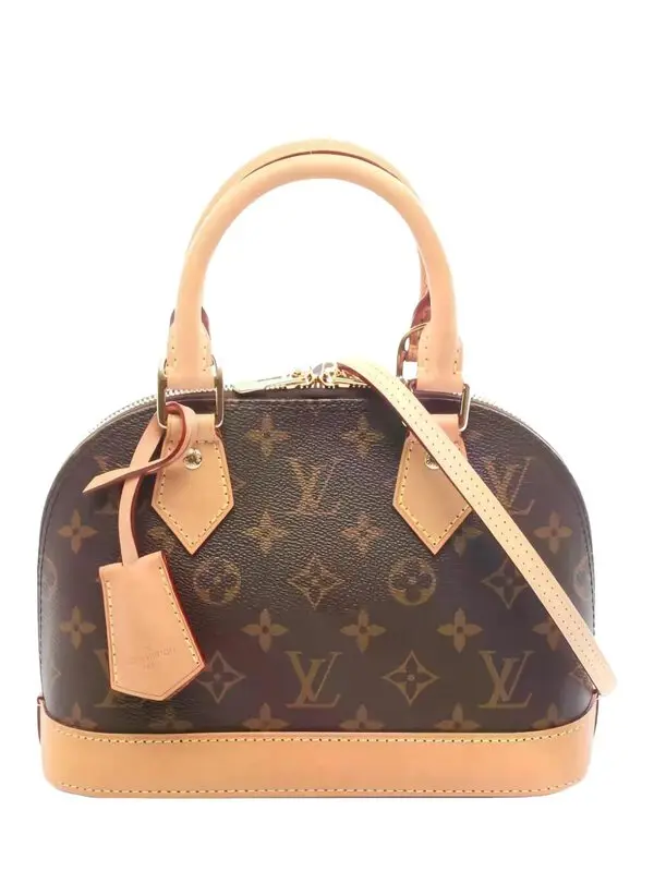 LOUIS VUITTON 2010s Alma Bb Handbag - Brown
