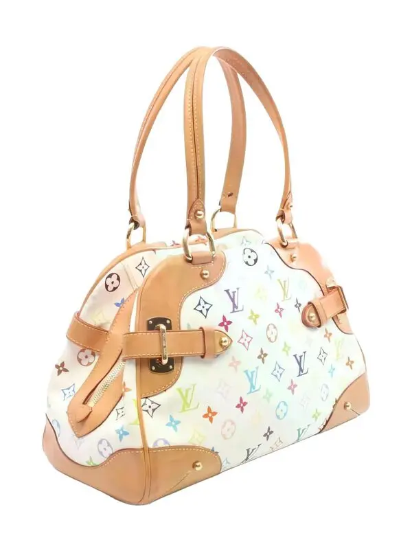 LOUIS VUITTON X Takashi Murakami Claudia Monogram-canvas Shoulder Bag - White