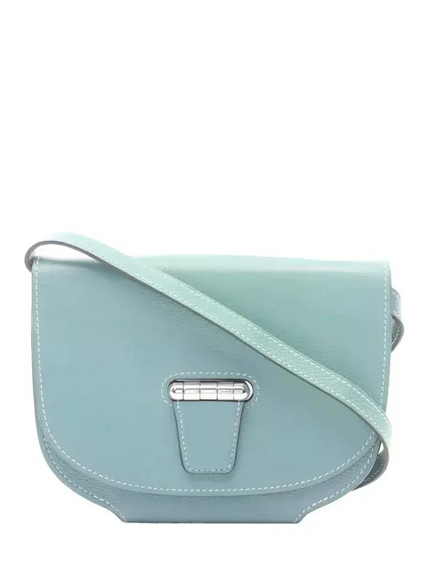 Hermès 2014 Mini Convoyeur Shoulder Bag - Blue