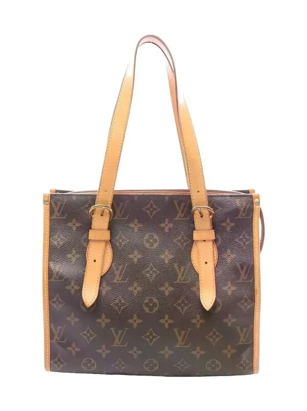 LOUIS VUITTON 2009 Popincourt Tote Bag - Brown
