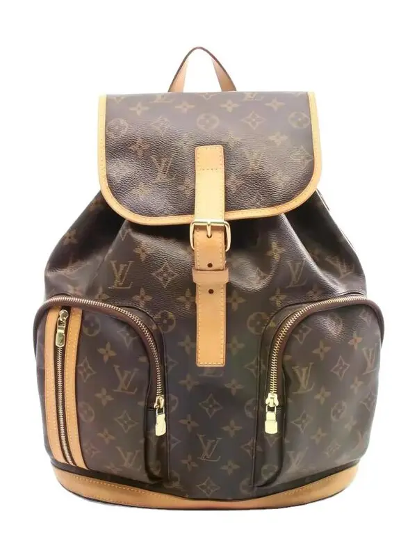 LOUIS VUITTON 2014 Sac À Dos Bosphore Monogram Backpack - Brown