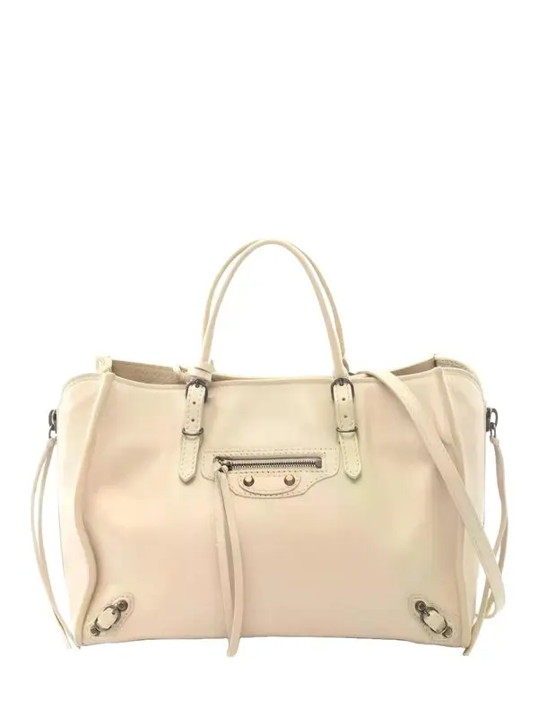 Balenciaga 2010s Papier A6 Tote Bag - Neutrals