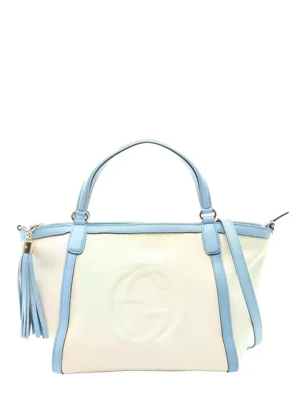 Gucci 2000s Soho Interlocking G Tote Bag - Neutrals