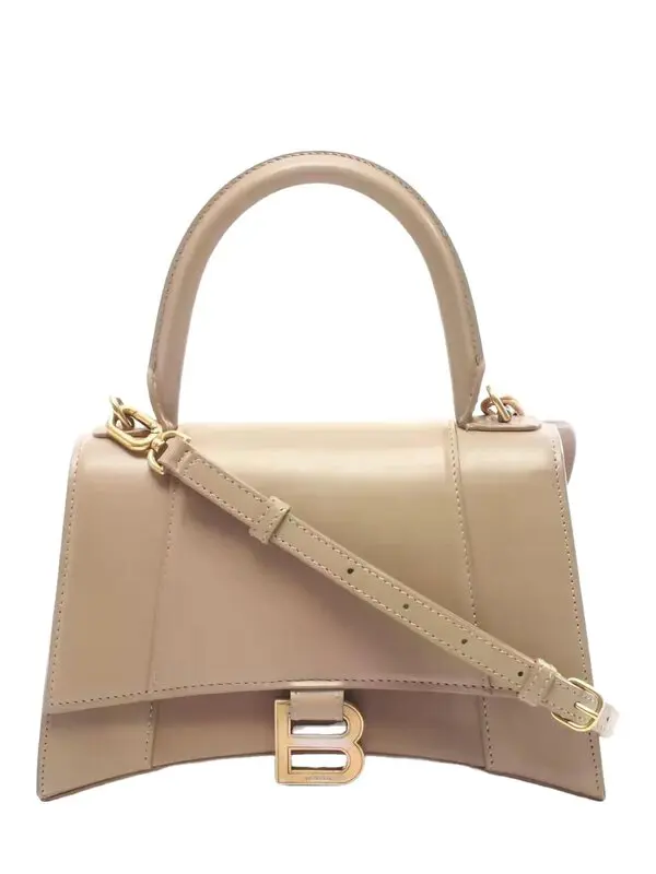 Balenciaga 2010s Small Hourglass Tote - Neutrals