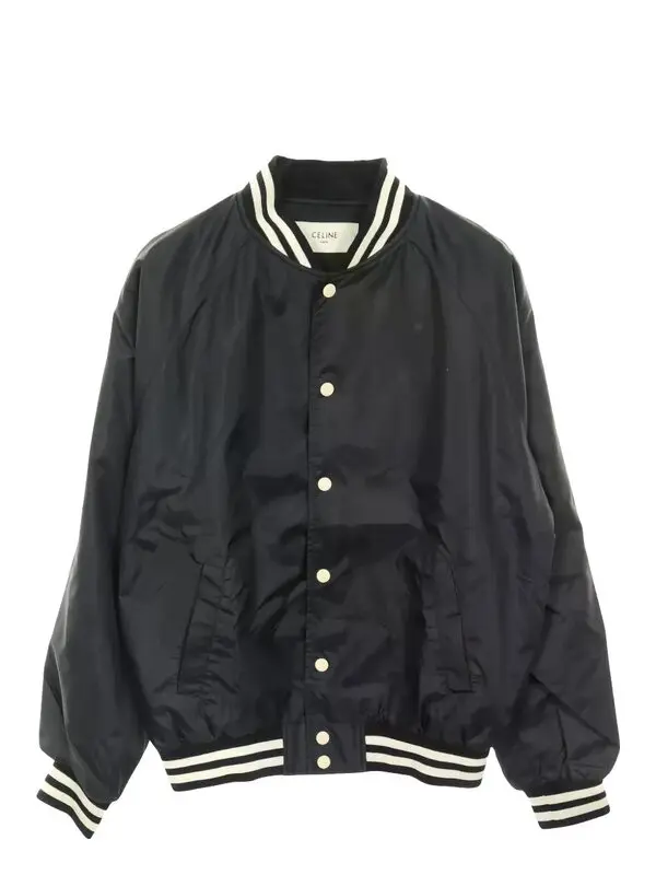 Celine Teddy Bomber Jacket - Black