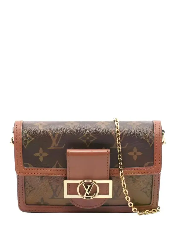 LOUIS VUITTON 2019 Dauphine Monogram Crossbody Bag - Brown