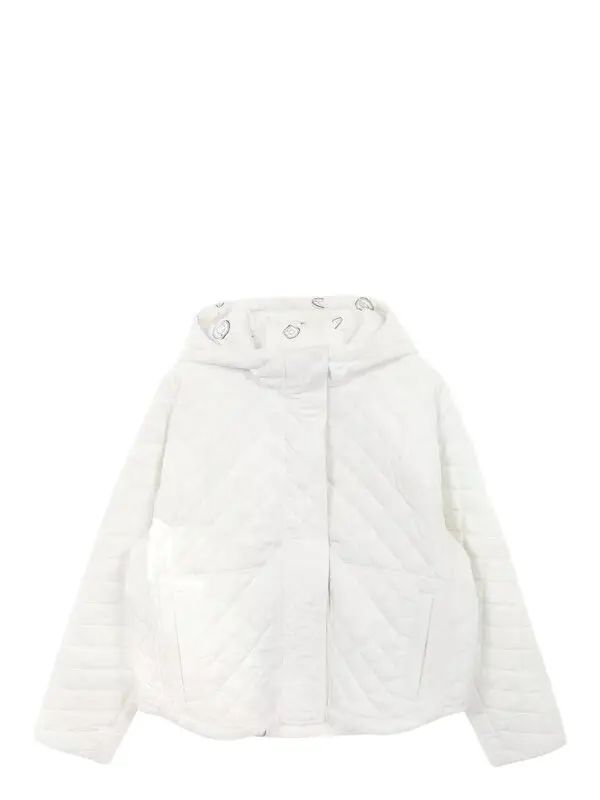 Hermès Quilted Hooded Jacket - Neutrals