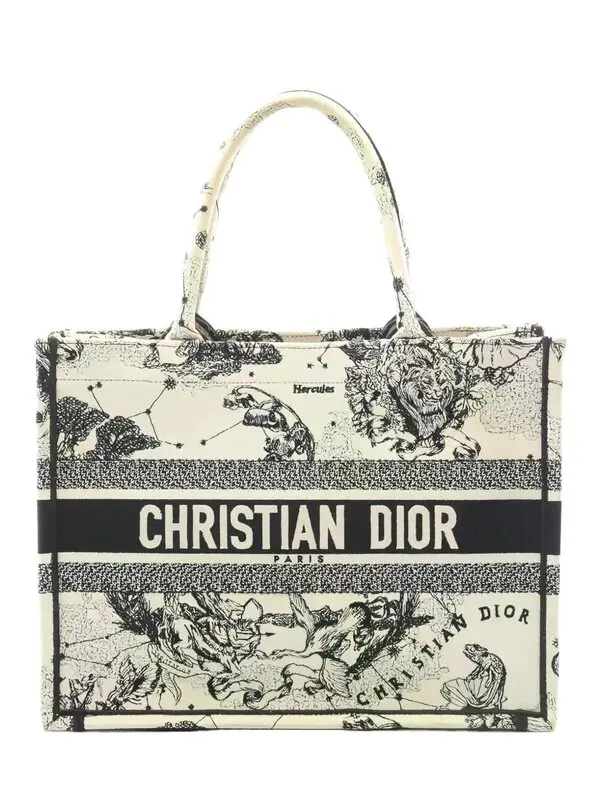 Dior 2000s Book Tote Bag - Neutrals