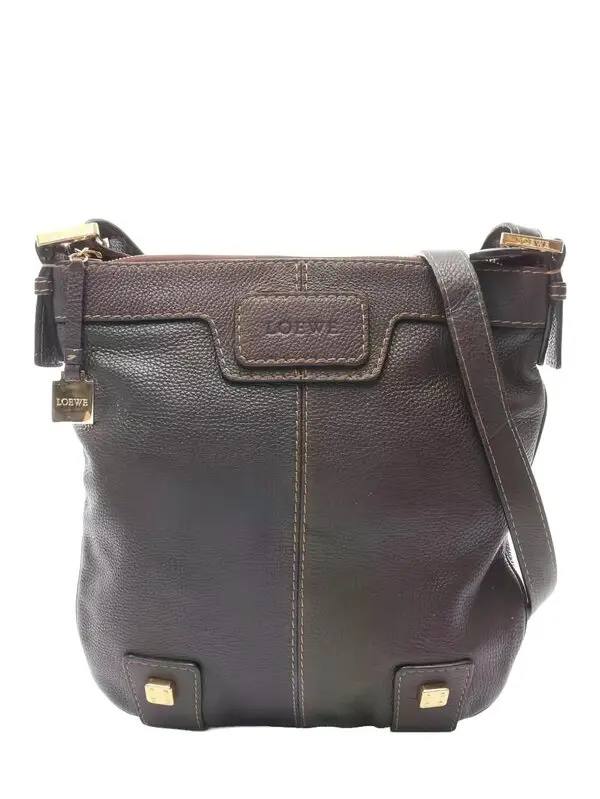 Loewe Leather Shoulder Bag - Brown