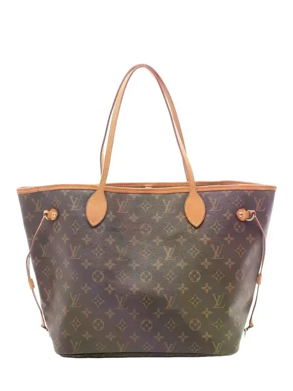 LOUIS VUITTON 2008 Neverfull Mm Monogram Tote Bag - Brown