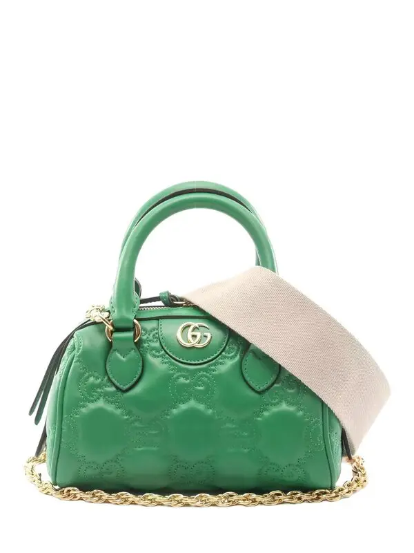 Gucci 2010 Matelassé Handbag - Green