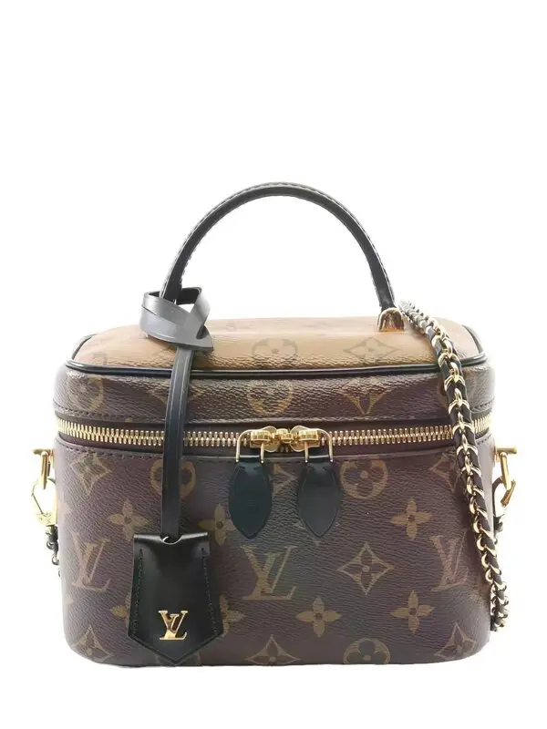 LOUIS VUITTON 2021 Vanity Pm Two-way Handbag - Brown