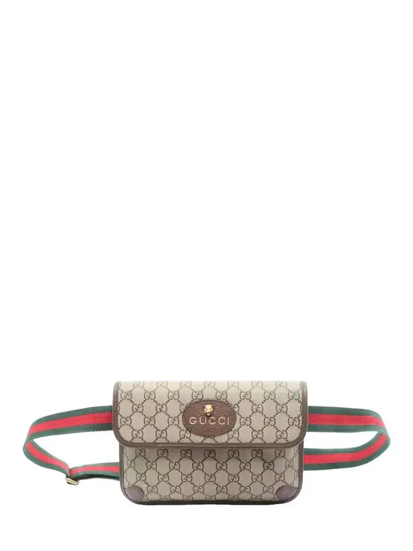 Gucci Monogram-pattern Belt Bag - Neutrals